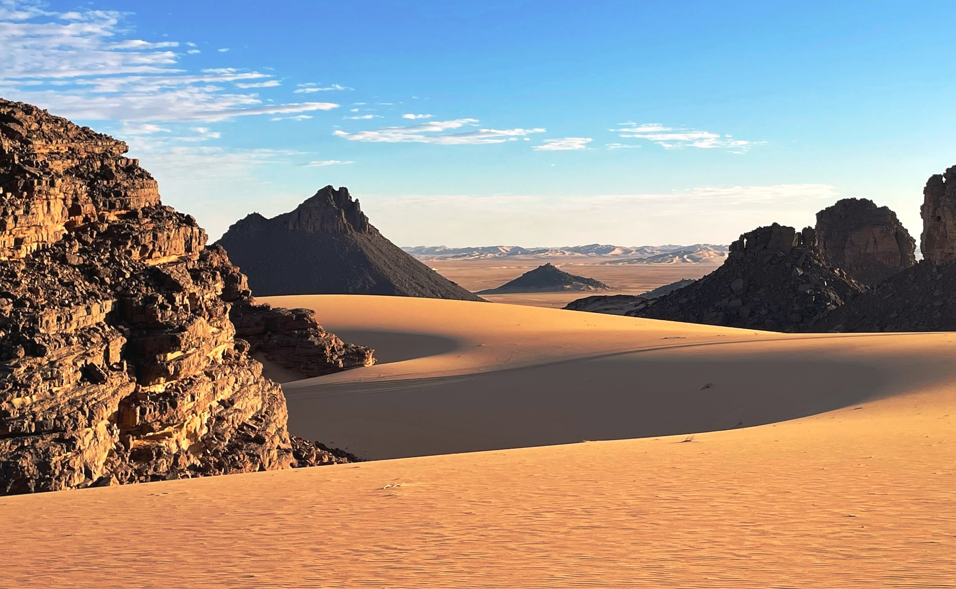 Tour 123 - Von Illizi nach Djanet, Felsbilder auf dem Tassili-Plateau ...